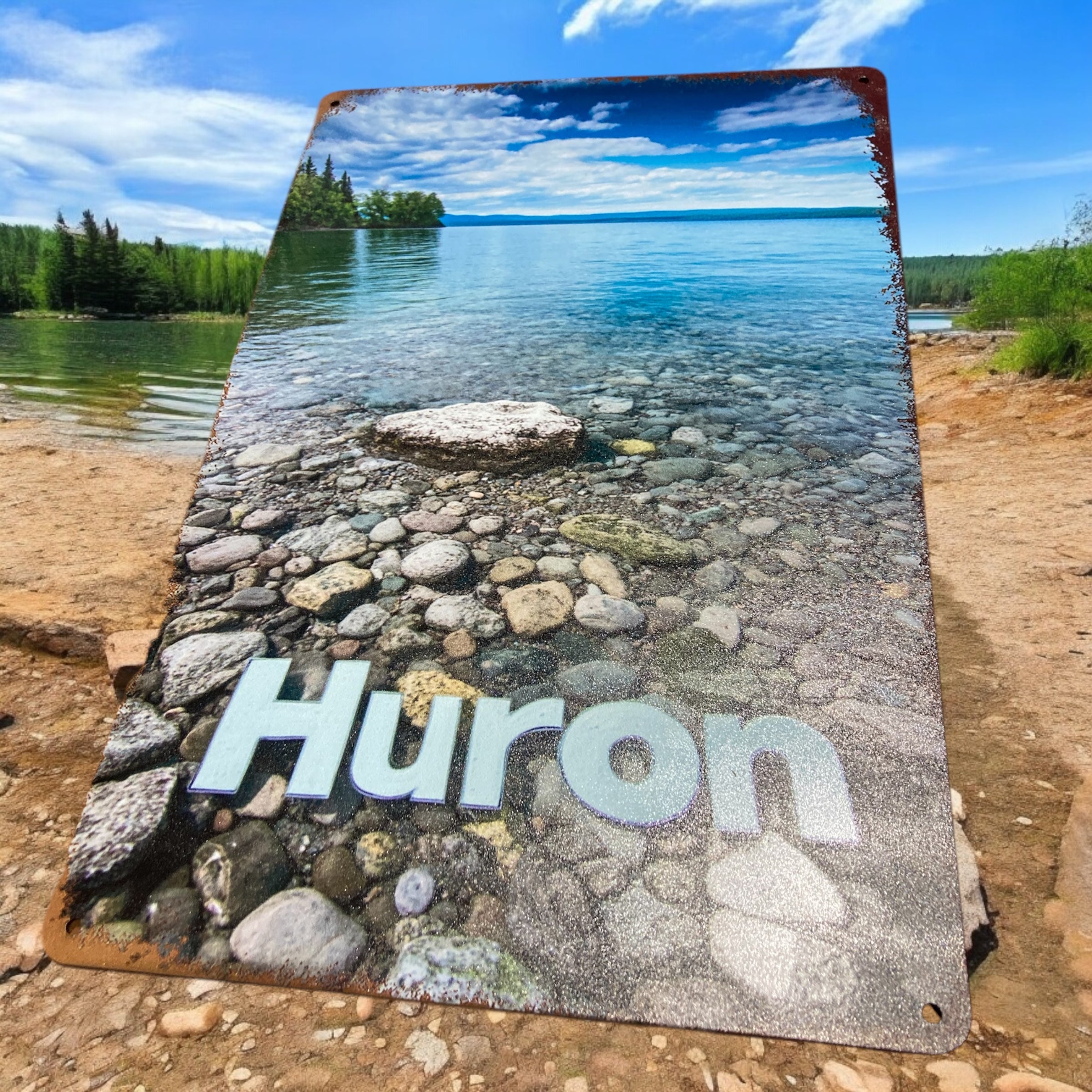 Huron Sign – MI Creator’s Cove